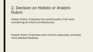 Rubrics discussion and sample and notes.pptx