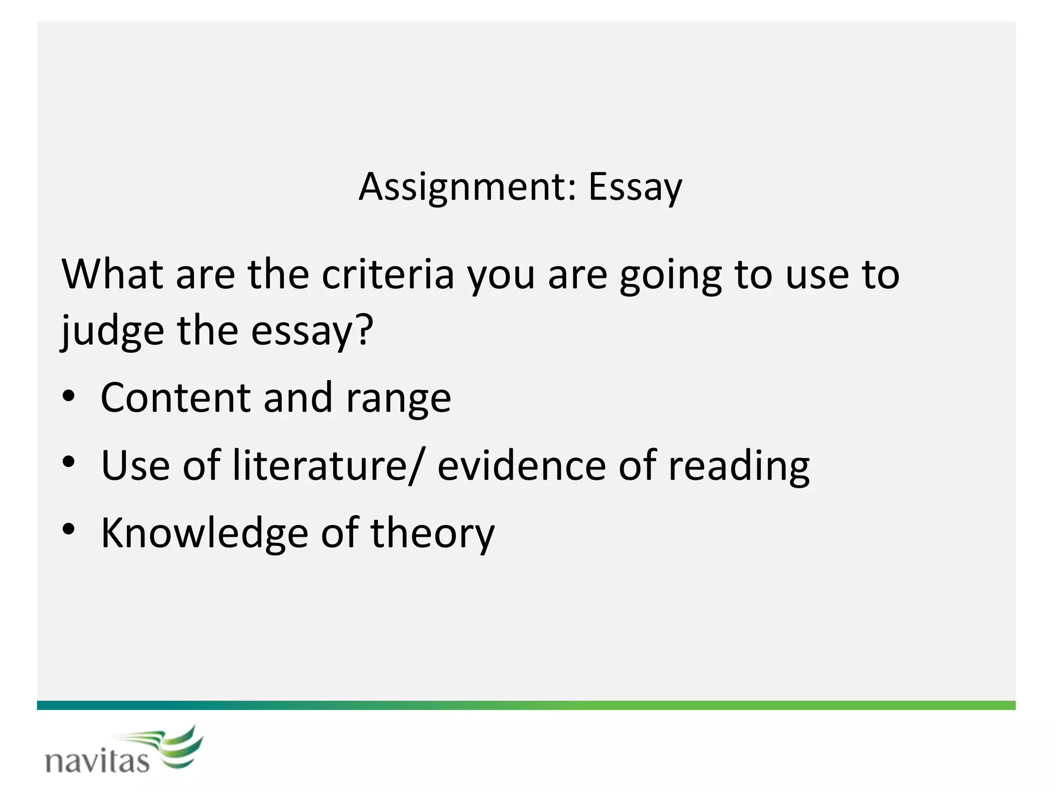 How to make your own assessment rubric | PPTX