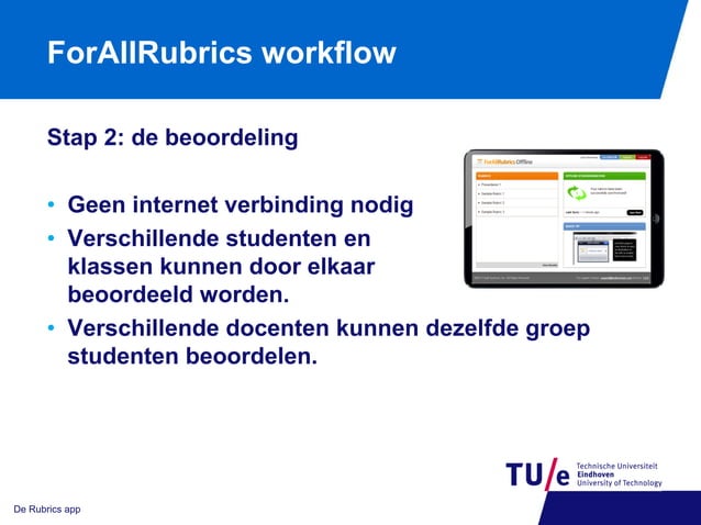 De Rubrics-app: de kunst van eenvoudig feedback geven en objectief beoordelen - Joris Remmers ...