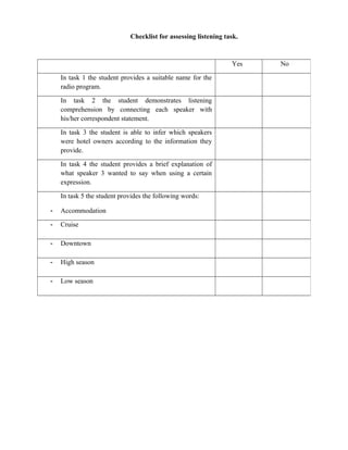 Rubrics | PDF