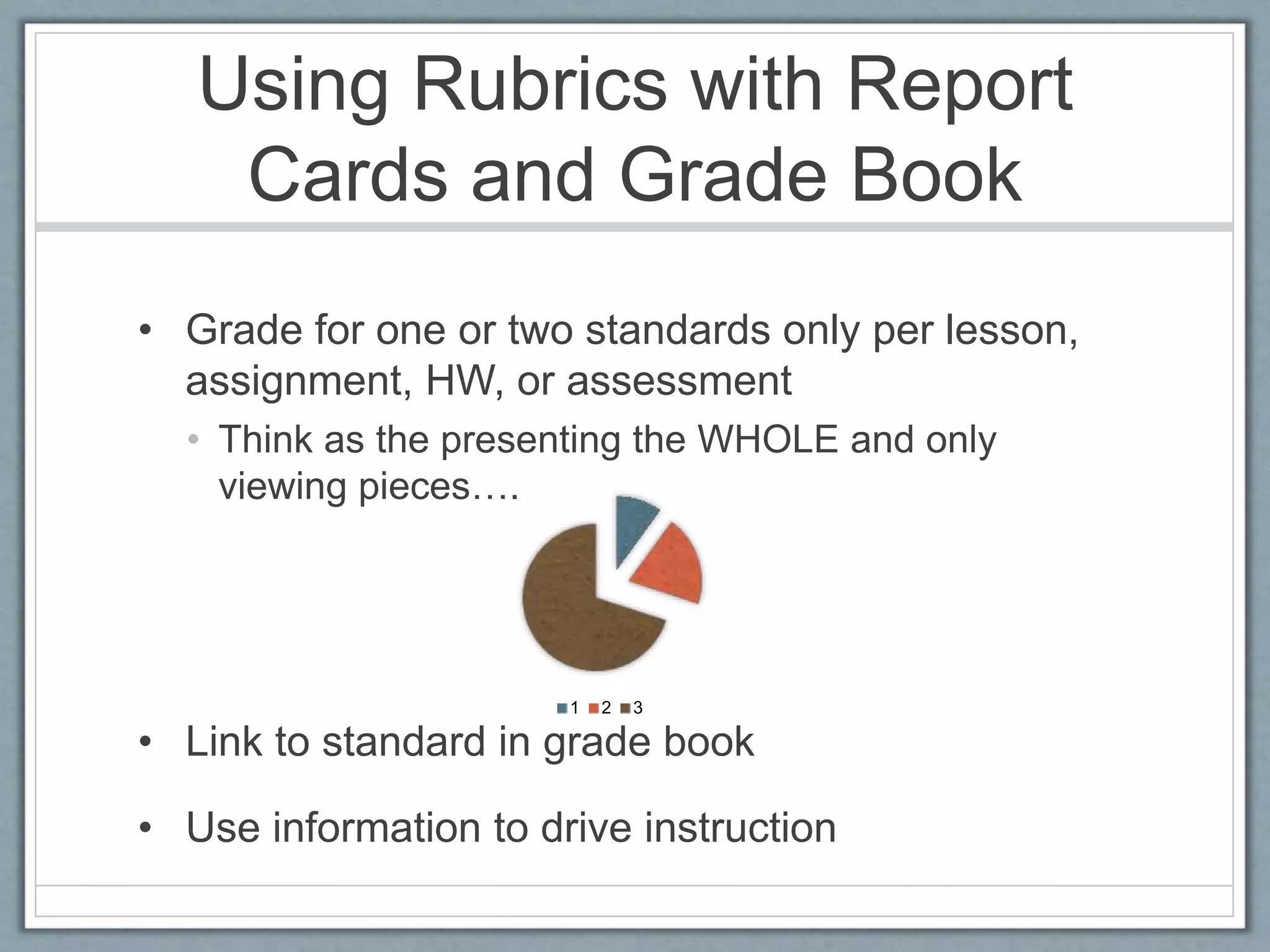 FUSD Rubrics C & I - 5th grade | PPTX