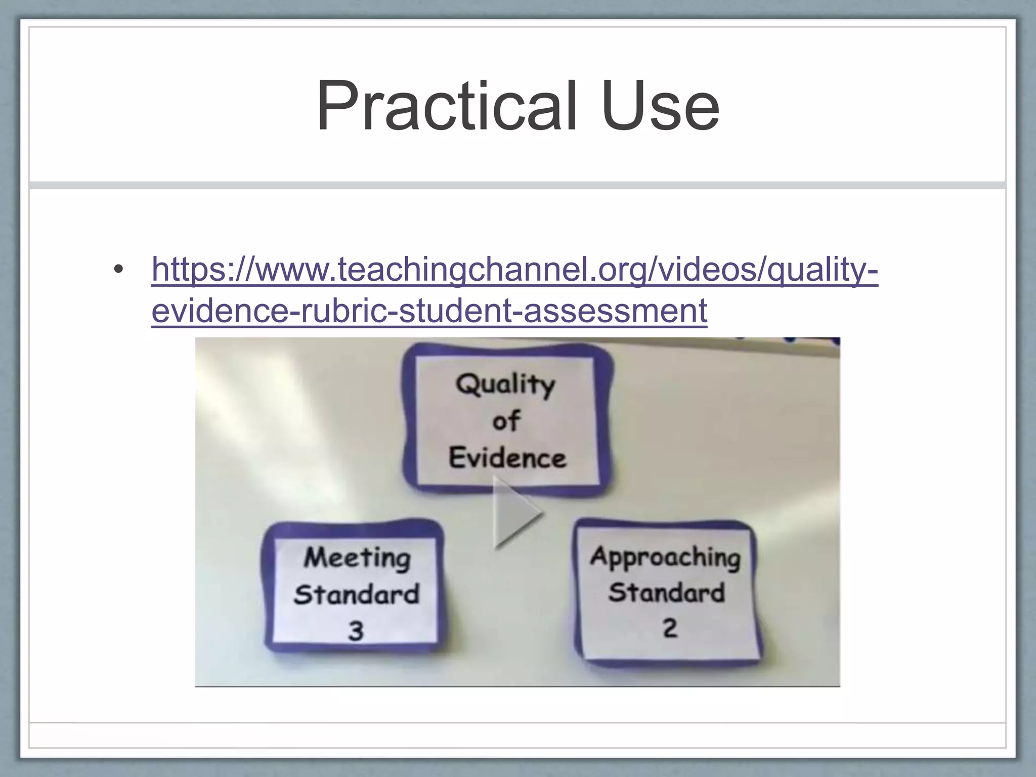 FUSD Rubrics C & I - 5th grade | PPTX