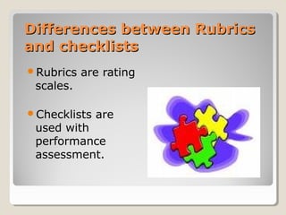 Rubrics final 1 | PPT