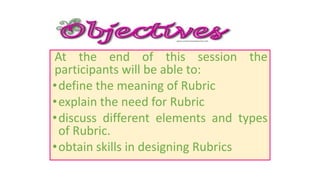 Rubrics for Educational Assessment.pptx