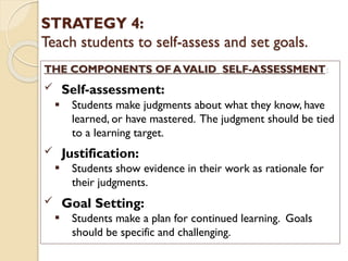 Rubrics for Strategies 4 & 7 | PPTX