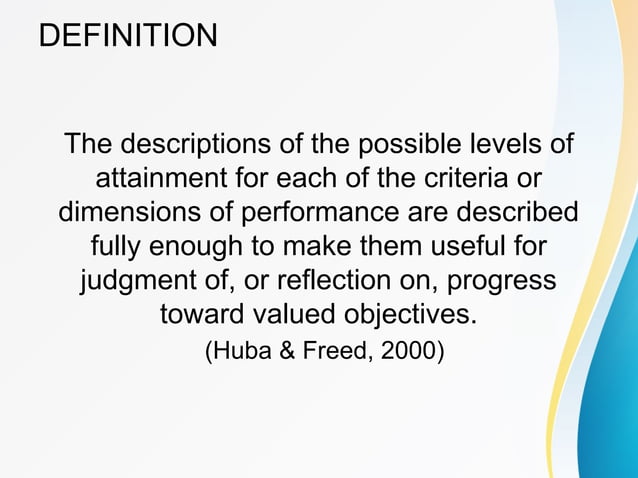 Rubrics presentation by Syed Muhammad Jawad ul Hassan.pptx Rubrics presentation by Syed Muhammad Jawad ul Hassan.pptx