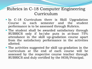 Rubrics & Skill Upgradation in Computer Engineering.pptx