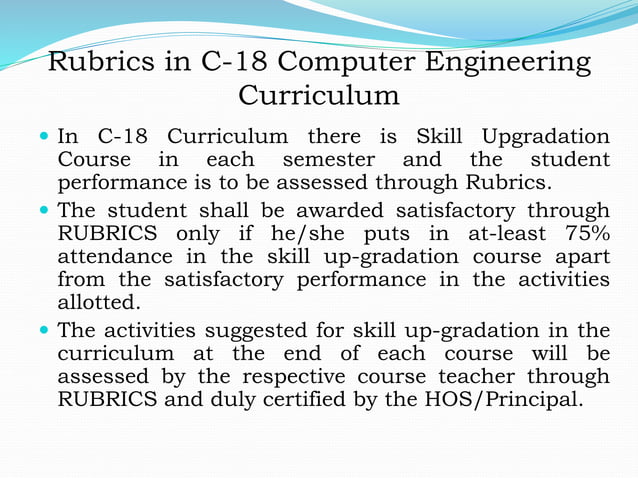 Rubrics & Skill Upgradation in Computer Engineering.pptx