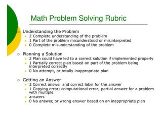 Rubric Workshop | PDF
