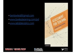 RUBRIC WRITING WORKSHOP | PPT