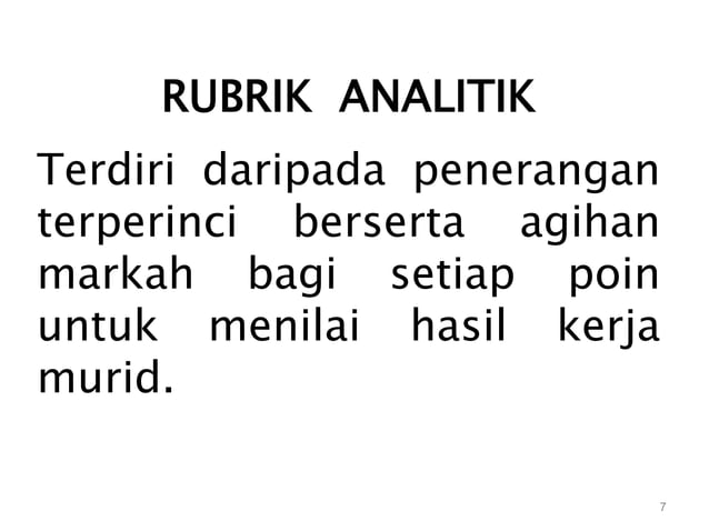 Rubrik | PPT