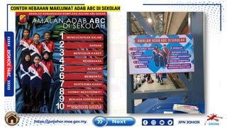 RUBRIK ADAB ABC KRMJ NEGERI JOHOR TAHUN 2023 | PDF