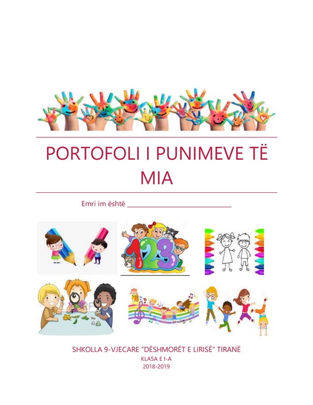 Vleresimi i portofolit te nxenesit klasa I-III | PDF