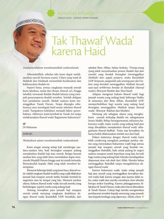 Rubrik jendela keluarga majalah hidayatullah | PDF