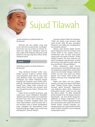 Rubrik Parenting - Jendela Keluarga Majalah Hidayatullah | PDF