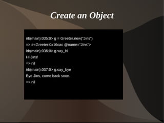 Introduction to Ruby | PDF | Programming Languages | Computing