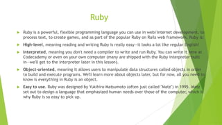 Ruby | PPT