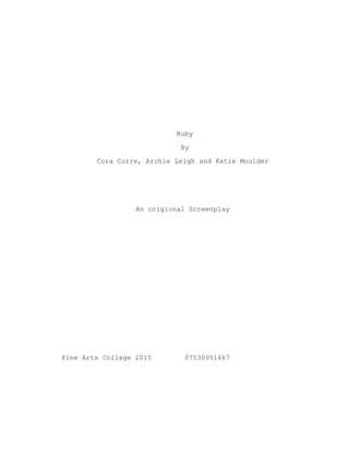 Ruby Script- FINAL | PDF