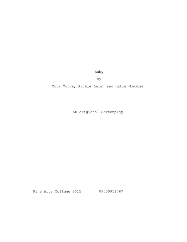 Ruby Script- FINAL | PDF