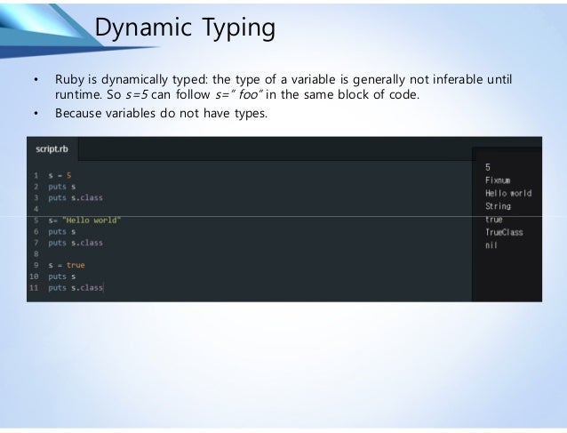 How to use the Ruby programing language