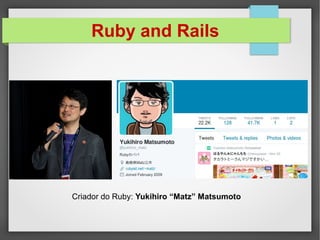 Ruby and Rails | PPT
