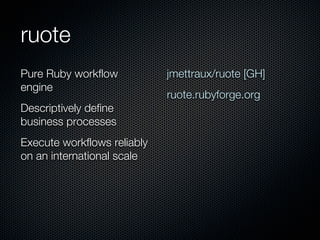 Ruby - Behind the Scenes | PPT