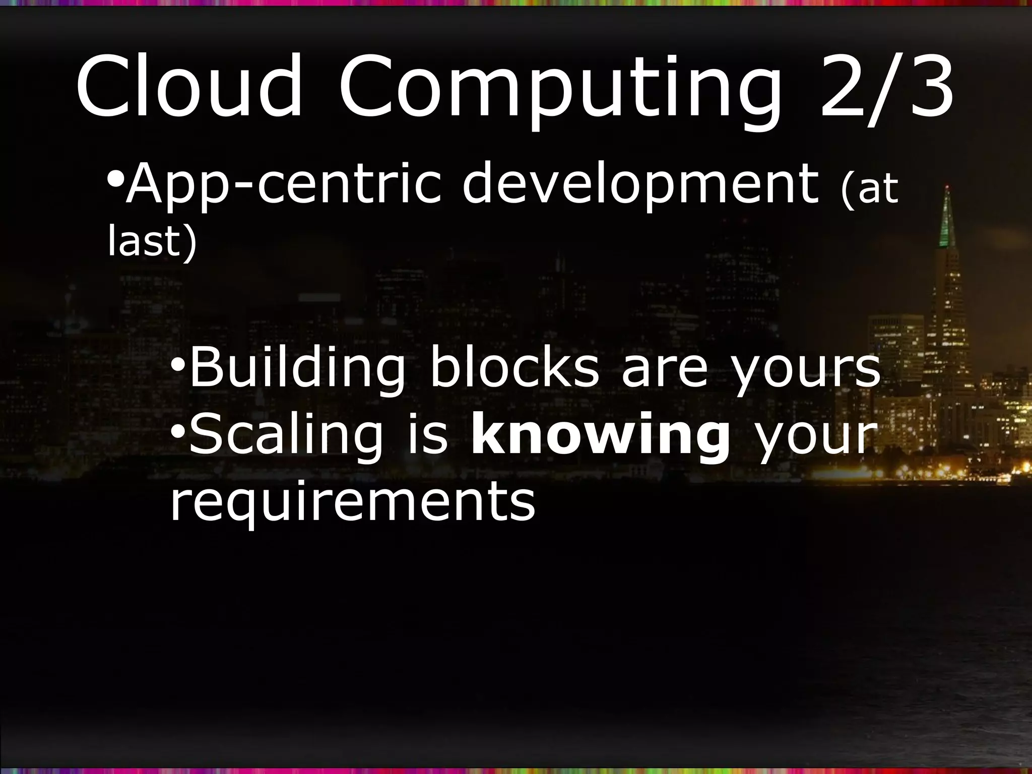 Ruby in the Clouds | PPT
