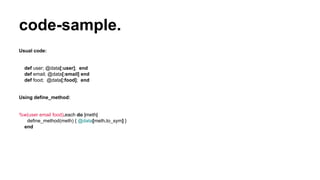 Ruby Metaprogramming | PDF