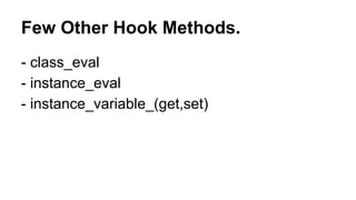 Ruby Metaprogramming | PDF