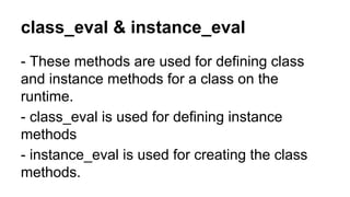 Ruby Metaprogramming | PDF