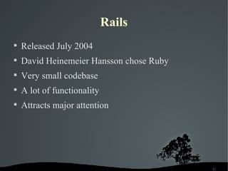Ruby Past, Present, Future | PPT