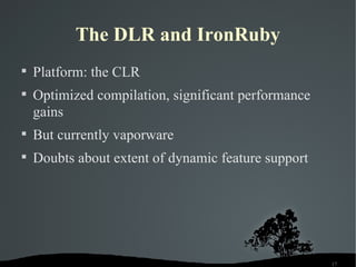 Ruby Past, Present, Future | PPT