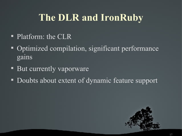 Ruby Past, Present, Future | PPT