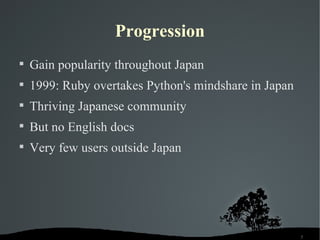 Ruby Past, Present, Future | PPT