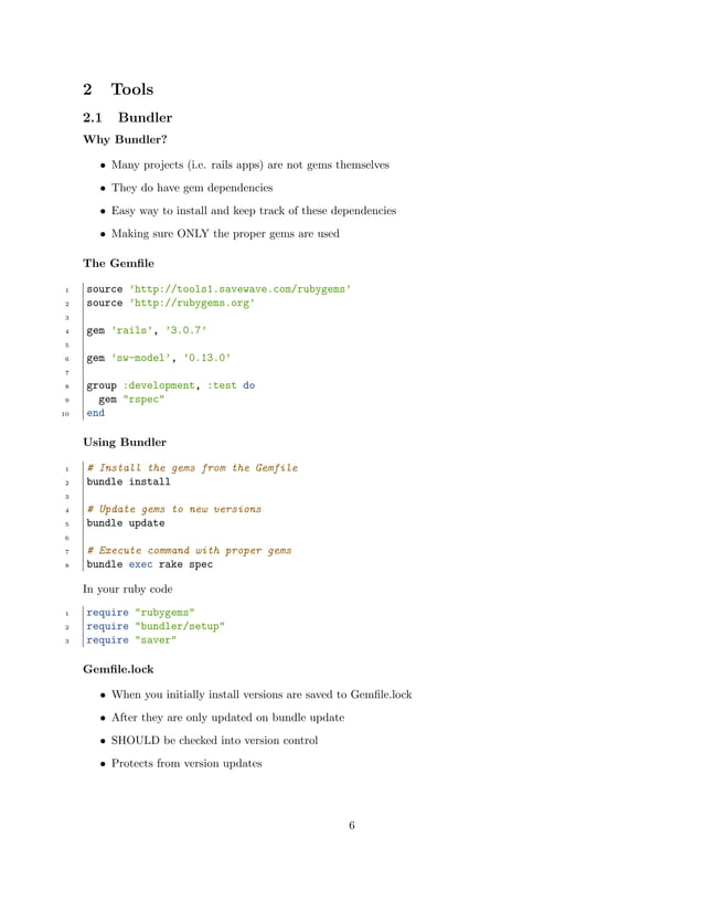 Ruby Presentation - Article | PDF