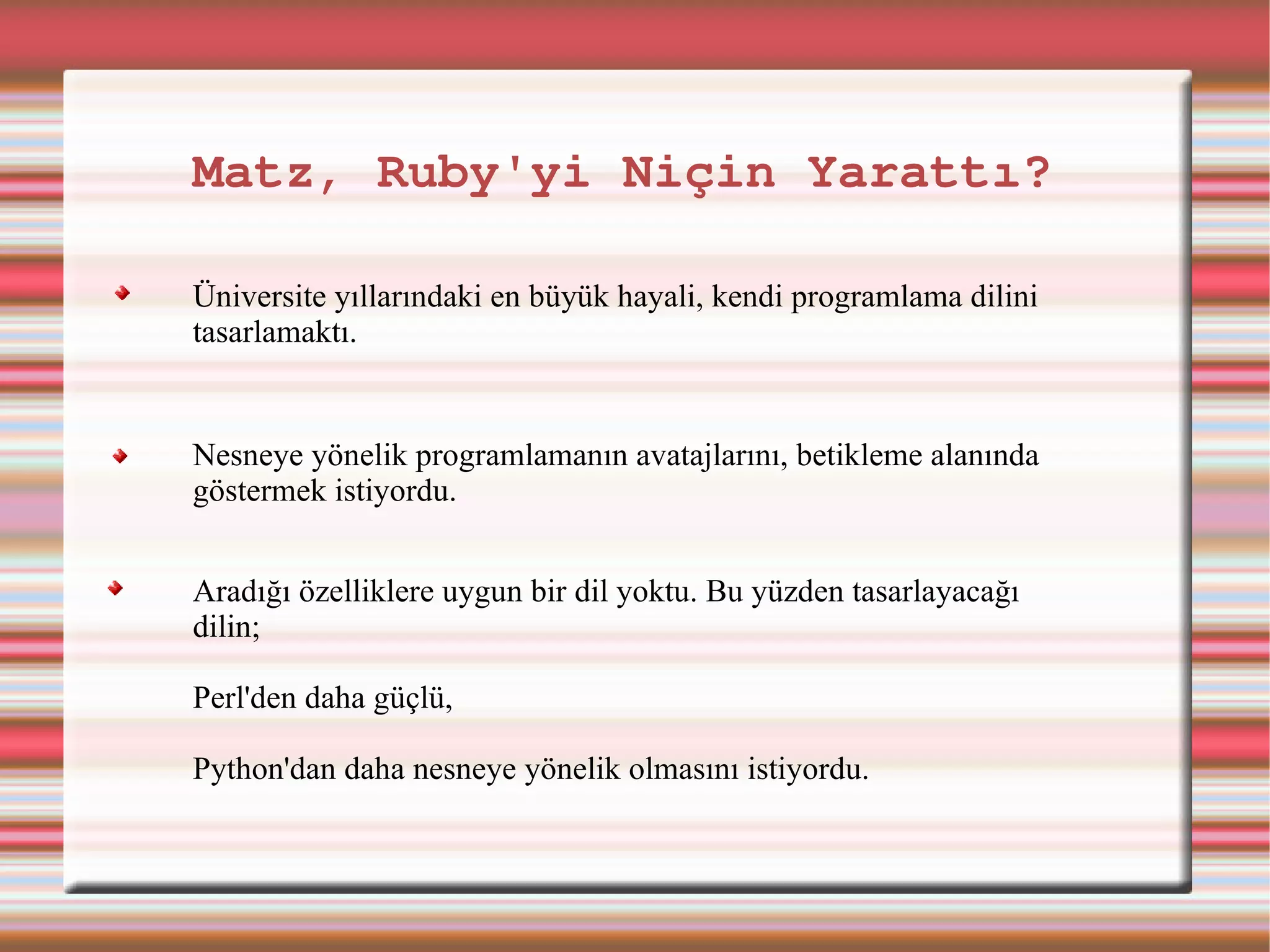 Ruby Programlama Dili | ODP