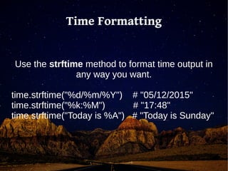 Ruby Time & Date | PPT