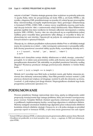 Ruby. Wzorce projektowe | PDF