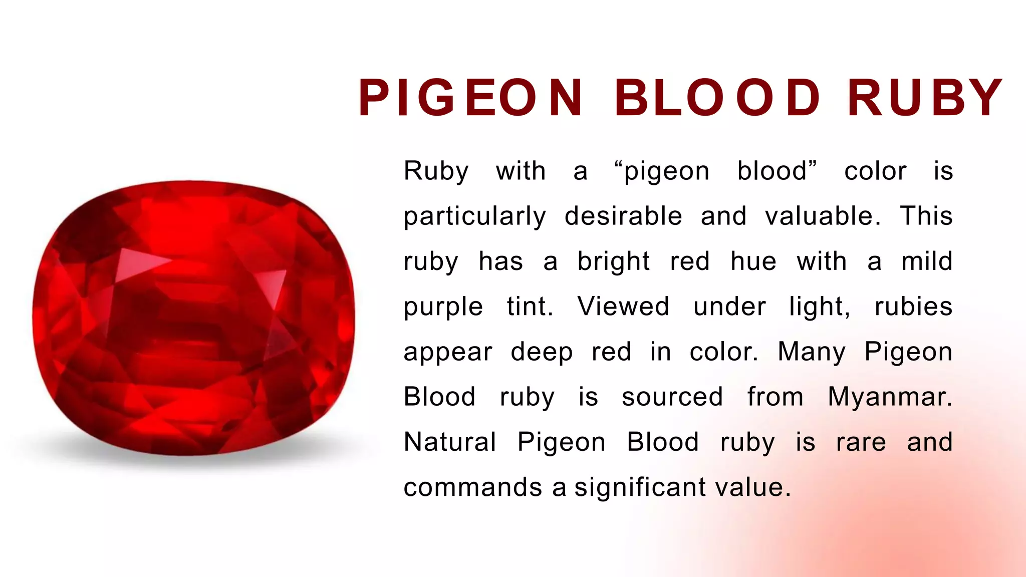 Types of Ruby | PPTX