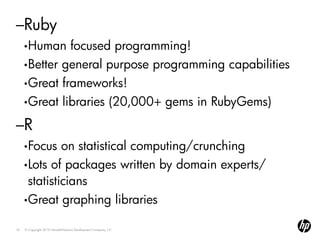 Ruby and R | PPT