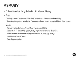 Ruby and R | PPT