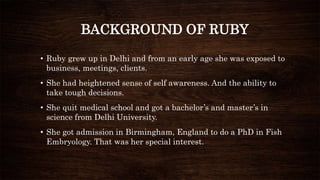 Ruby ashraf precious formals | PPTX