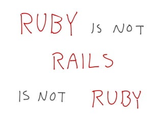 Ruby beyond Rails | PPT