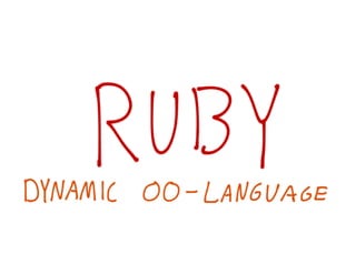Ruby beyond Rails | PPT