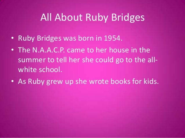 Ruby Bridges