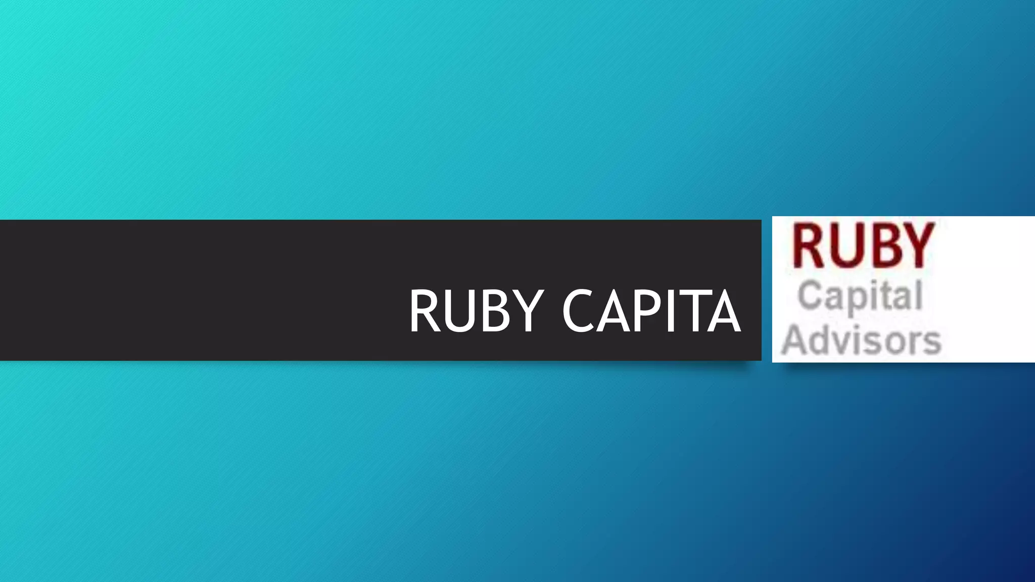 Ruby capita | PPTX