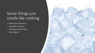 Ruby code smells | PPT