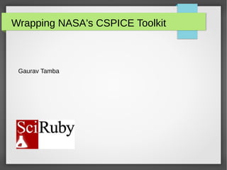 Deccan RubyConf 2016 - Lighning Talk - SpiceRub | PPT