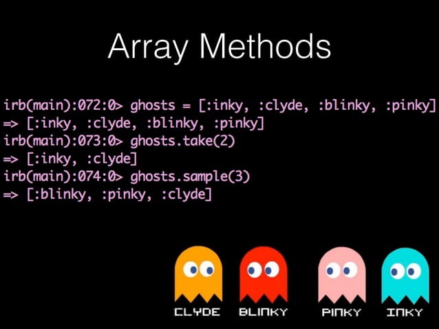 Ruby Data Types and Data Structures | PPT