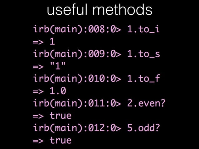 Ruby Data Types and Data Structures | PPT Ruby Data Types and Data Structures | PPT